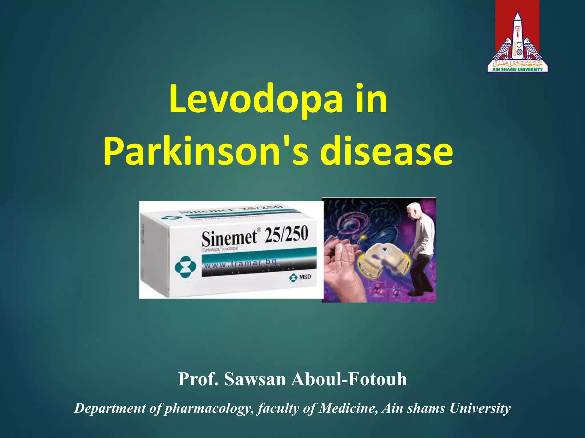Levodopa in Parkinson's disease | PDF
