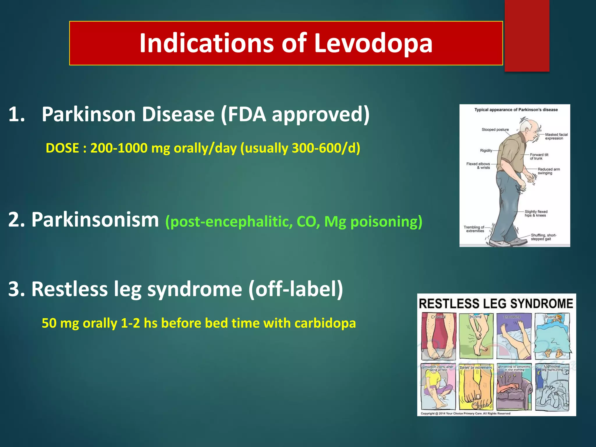 Levodopa in Parkinson's disease | PDF