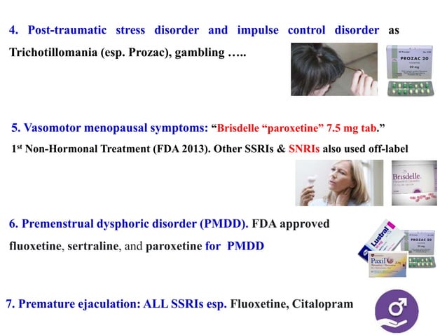 Selective Serotonin Reuptake Inhibitors (SSRIs) | PPTX | Digestive ...