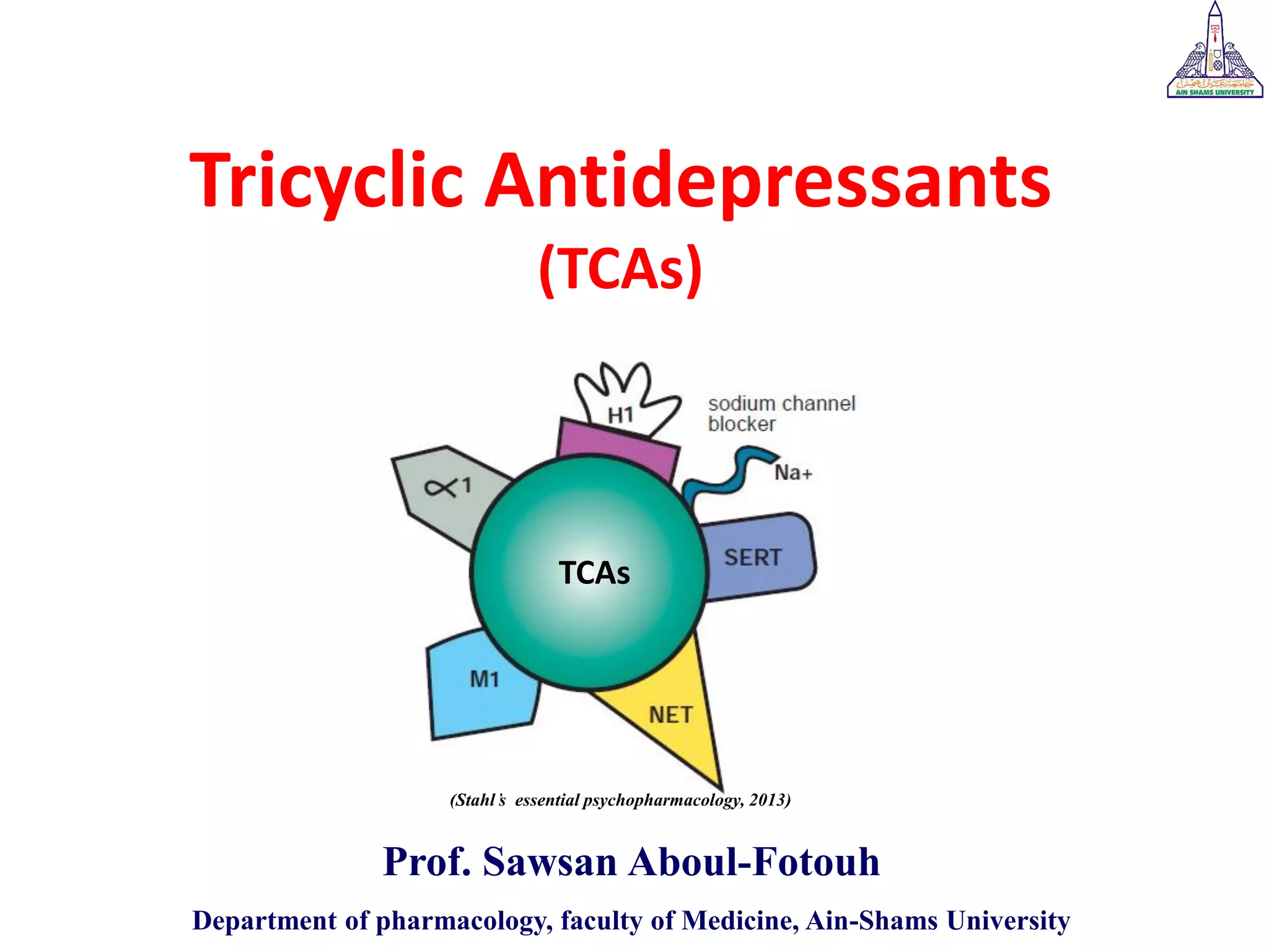 Tricyclic Antidepressants (TCAs) | PDF
