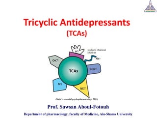 Tricyclic Antidepressants (TCAs) | PDF