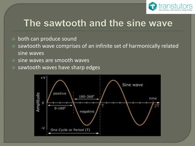 Sawtooth Wave | Computer Science | PPTX | Science