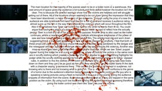 Saw trailer analysis | PPT