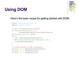 Sax Dom Tutorial | PPT
