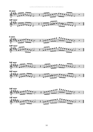 Sax livro de exercicios para saxofone | PDF