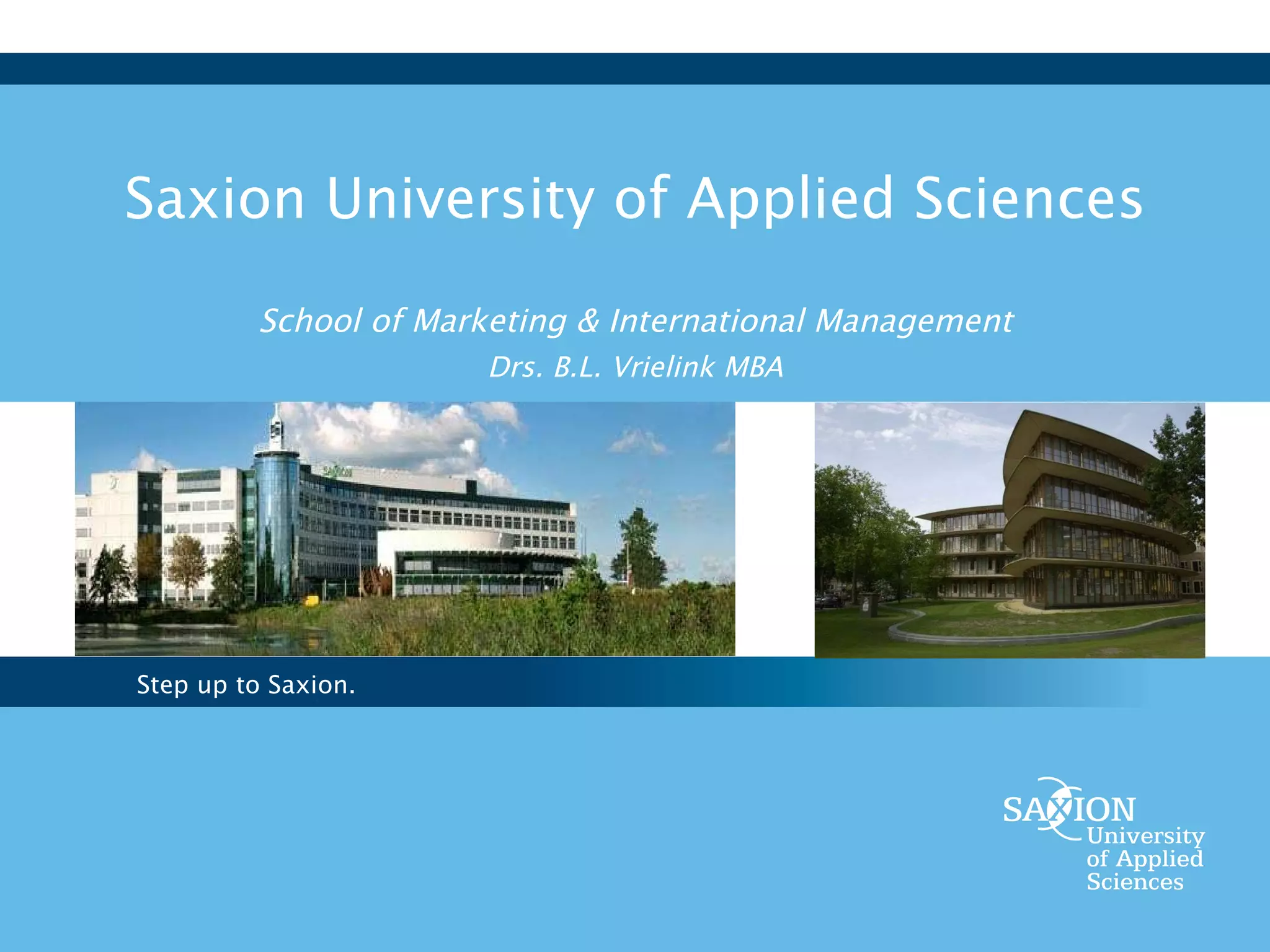 Saxion uas | PPT