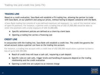 Saxo Bank Institutional Offering | PPT