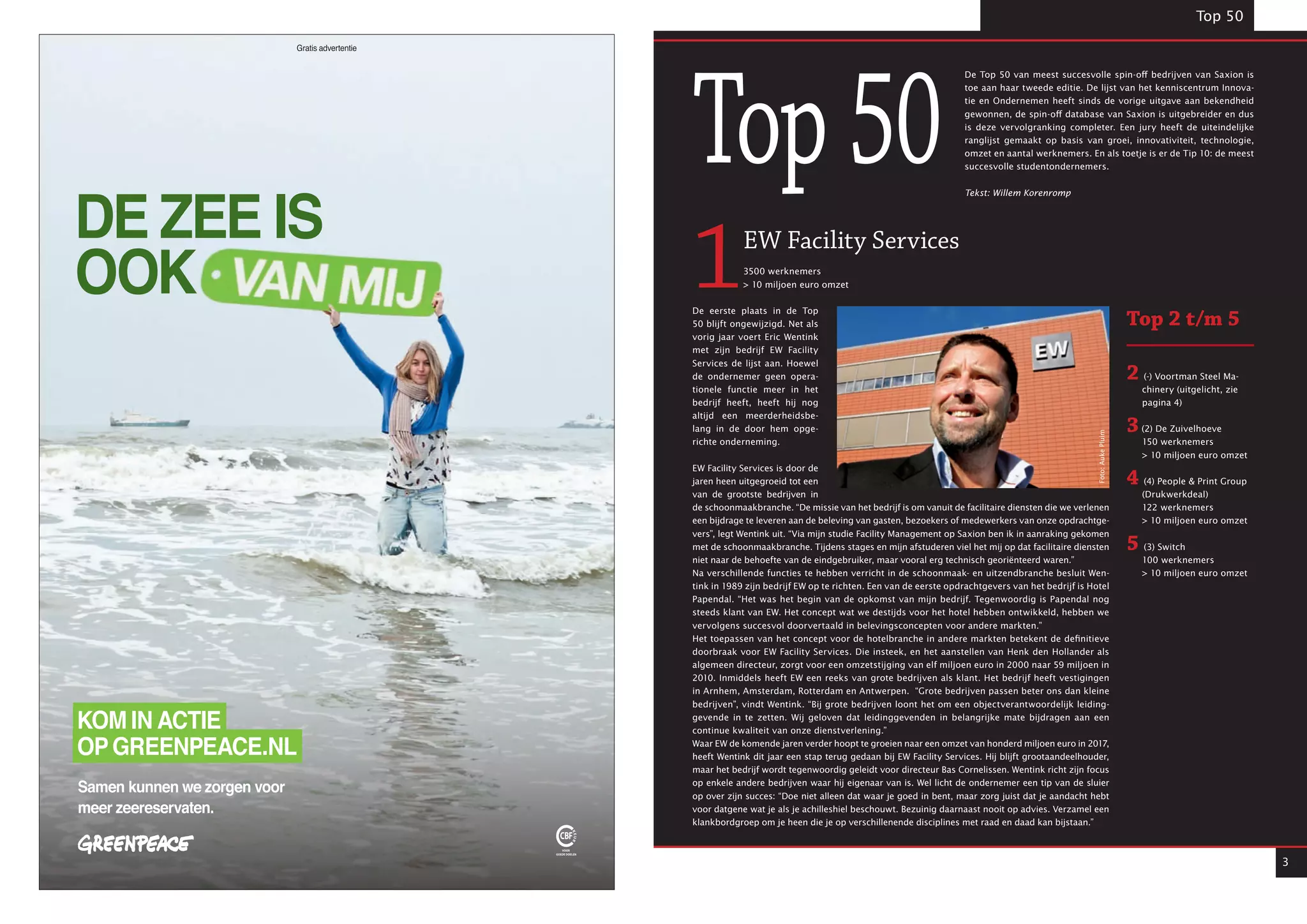Saxion Ondernemers Top 50 en Tip 10 - editie 2012 | PDF