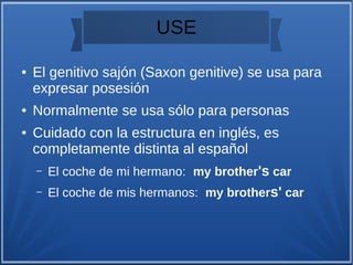 Saxon genitive | ODP