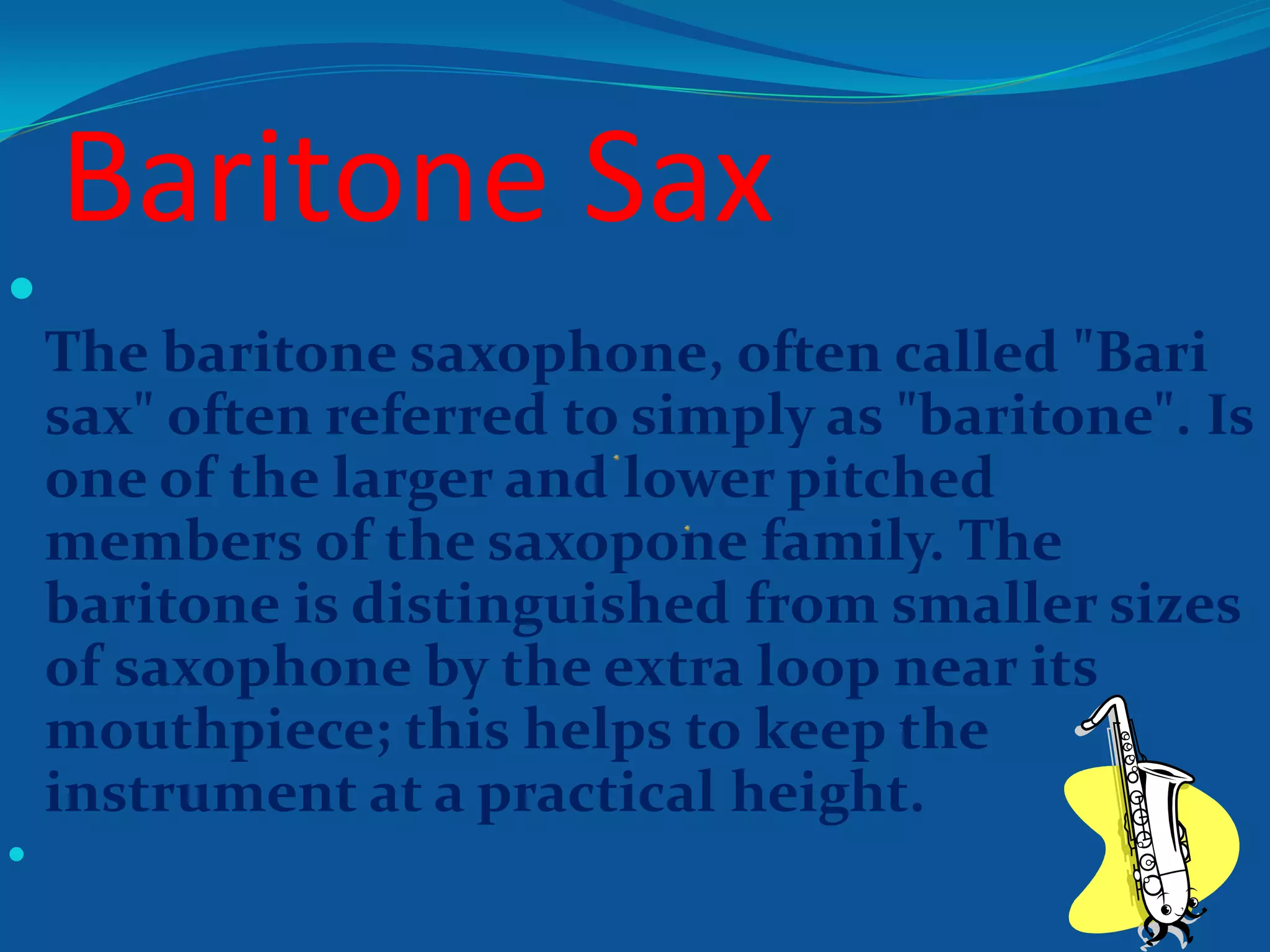 Saxophone | PPTX