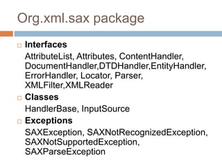 Sax parser | PPT