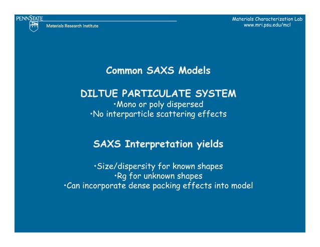 Saxs 2005 | PPT