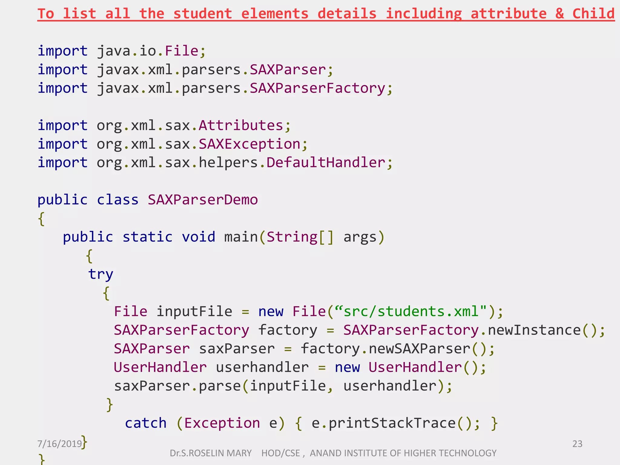 Service Oriented Architecture Unit Ii Sax Pdf Web Development Internet