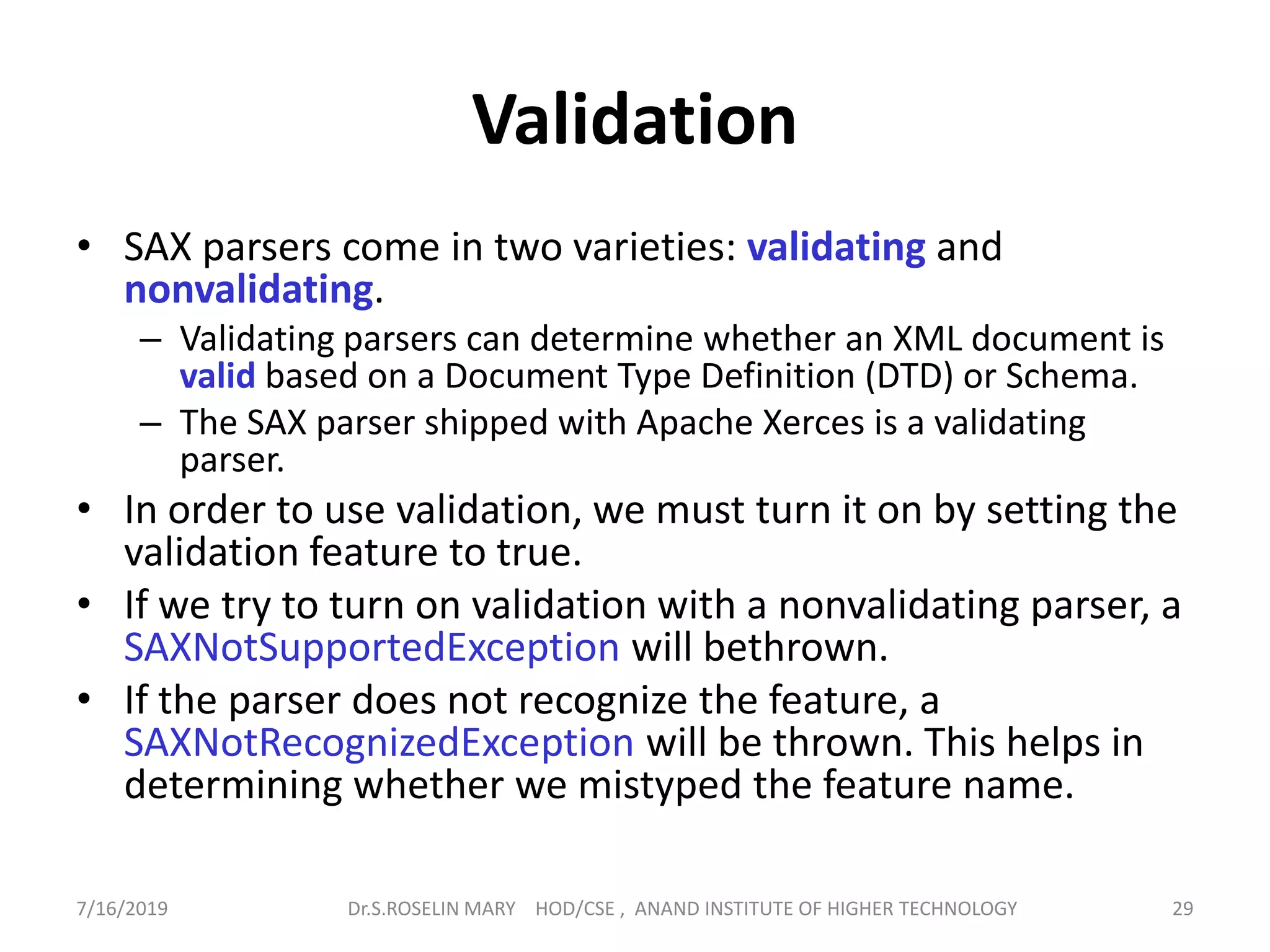 Service Oriented Architecture - Unit II - Sax | PDF | Web Development | Internet