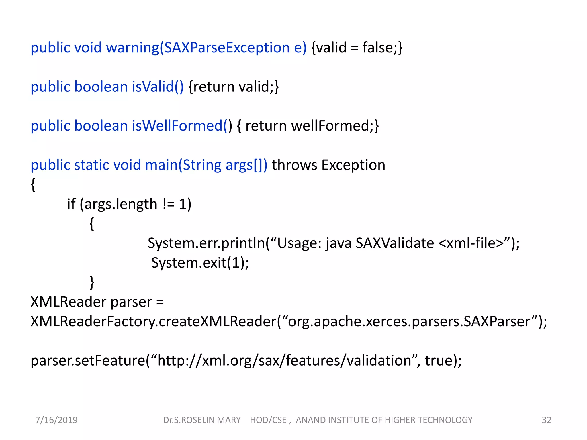 Service Oriented Architecture Unit Ii Sax Pdf Web Development Internet