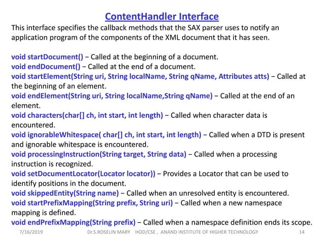 Service Oriented Architecture Unit Ii Sax Pdf Web Development Internet