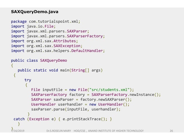 Service Oriented Architecture Unit Ii Sax Pdf Web Development Internet