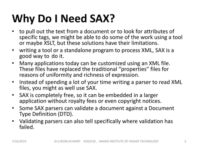 Service Oriented Architecture Unit Ii Sax Pdf Web Development Internet