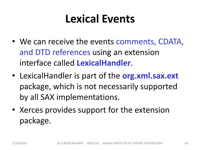 Service Oriented Architecture Unit Ii Sax Pdf Web Development Internet