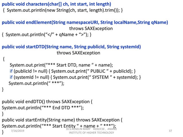 Service Oriented Architecture Unit Ii Sax Pdf Web Development Internet