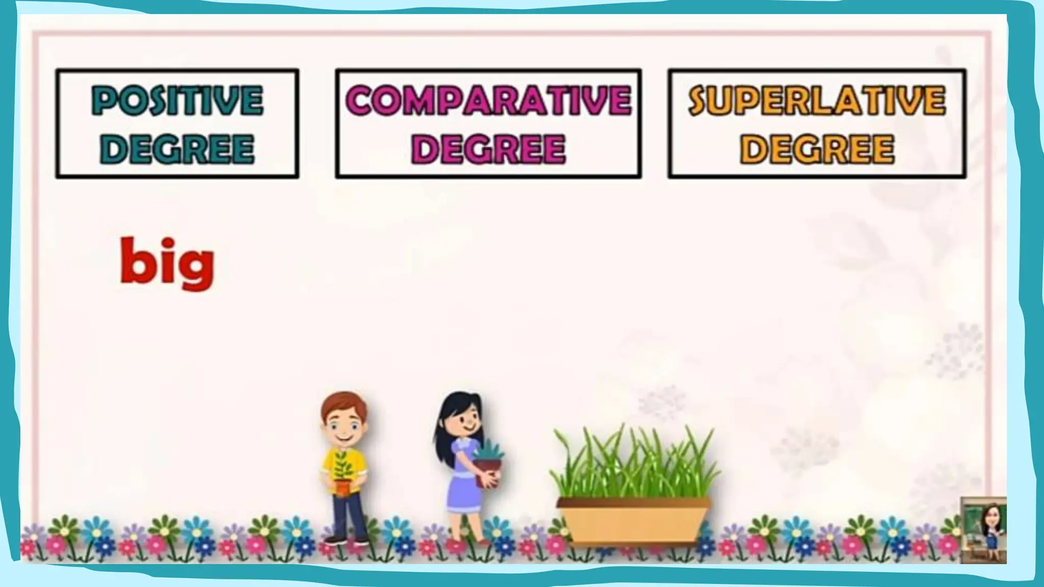 Degree of Adjectives (Positive, Comparative,& Superlative)pptx | PPTX