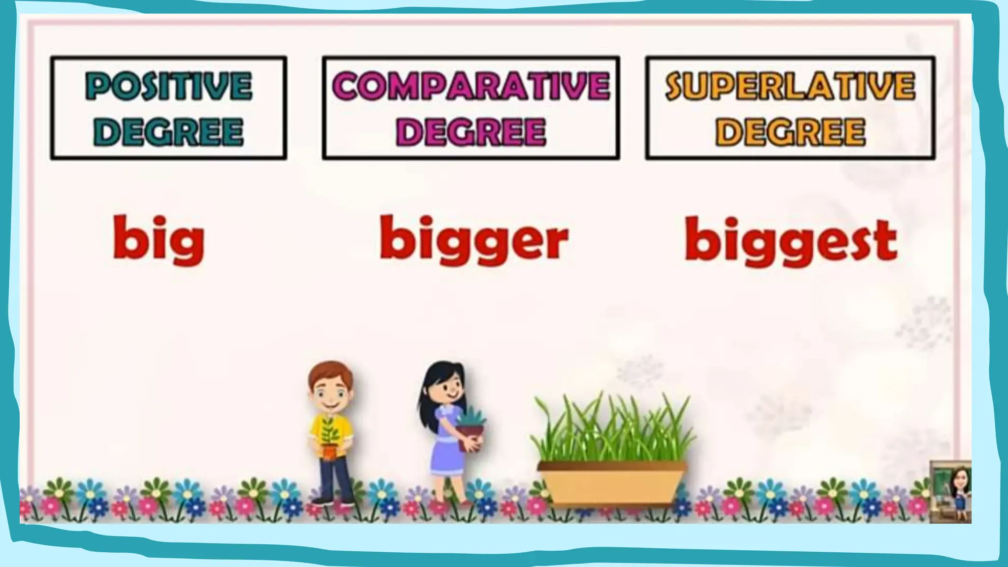 Degree of Adjectives (Positive, Comparative,& Superlative)pptx | PPTX