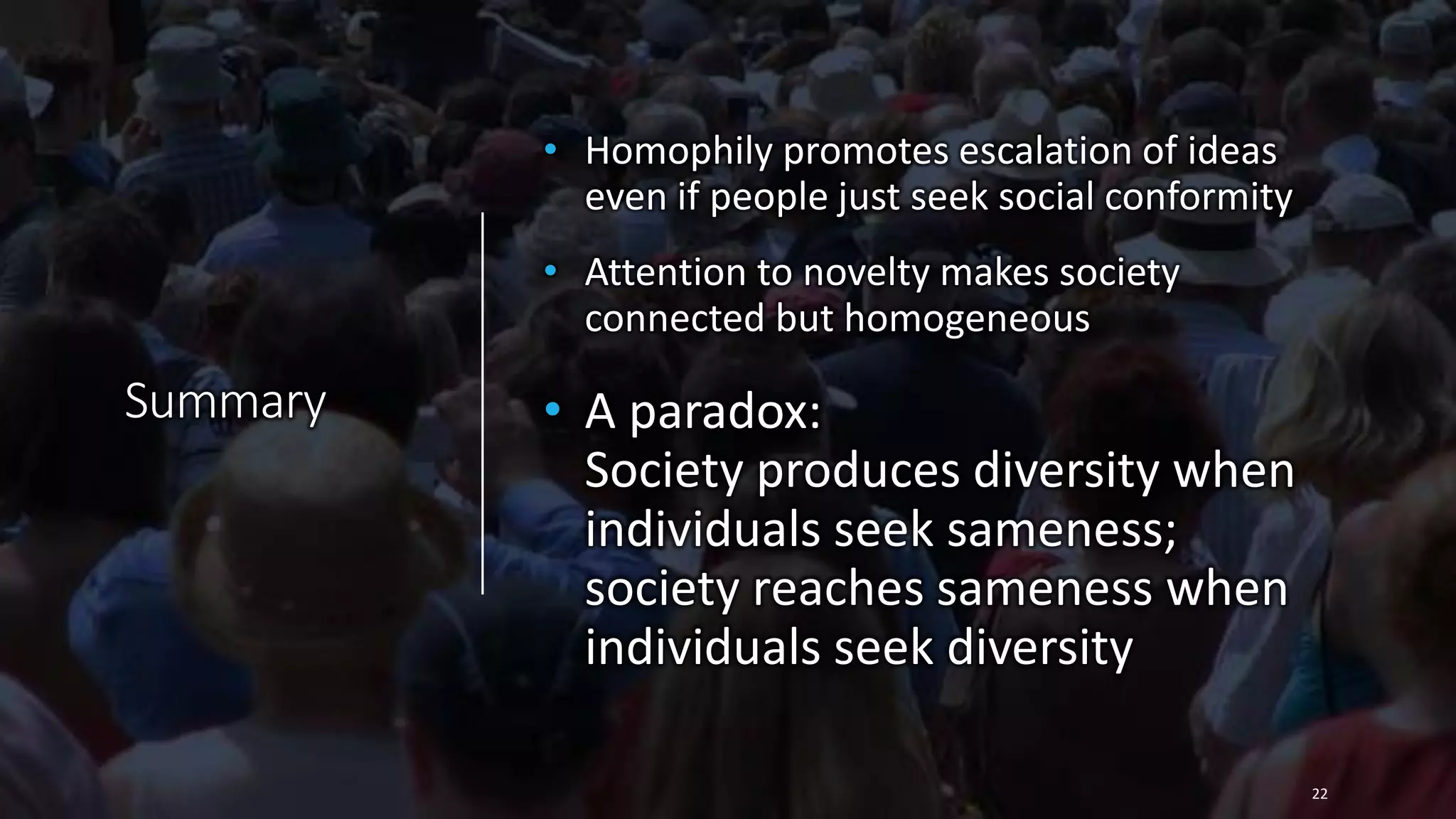 Self-organization of society: fragmentation, disagreement, and how to ...