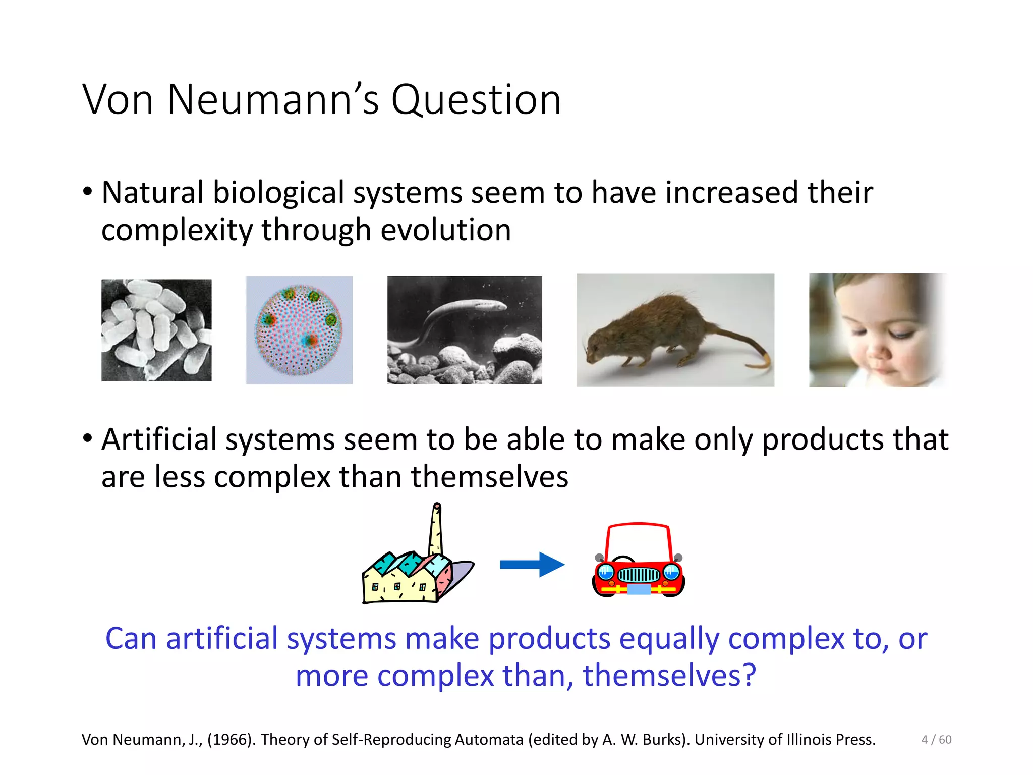 How to Make Things Evolve | PPT