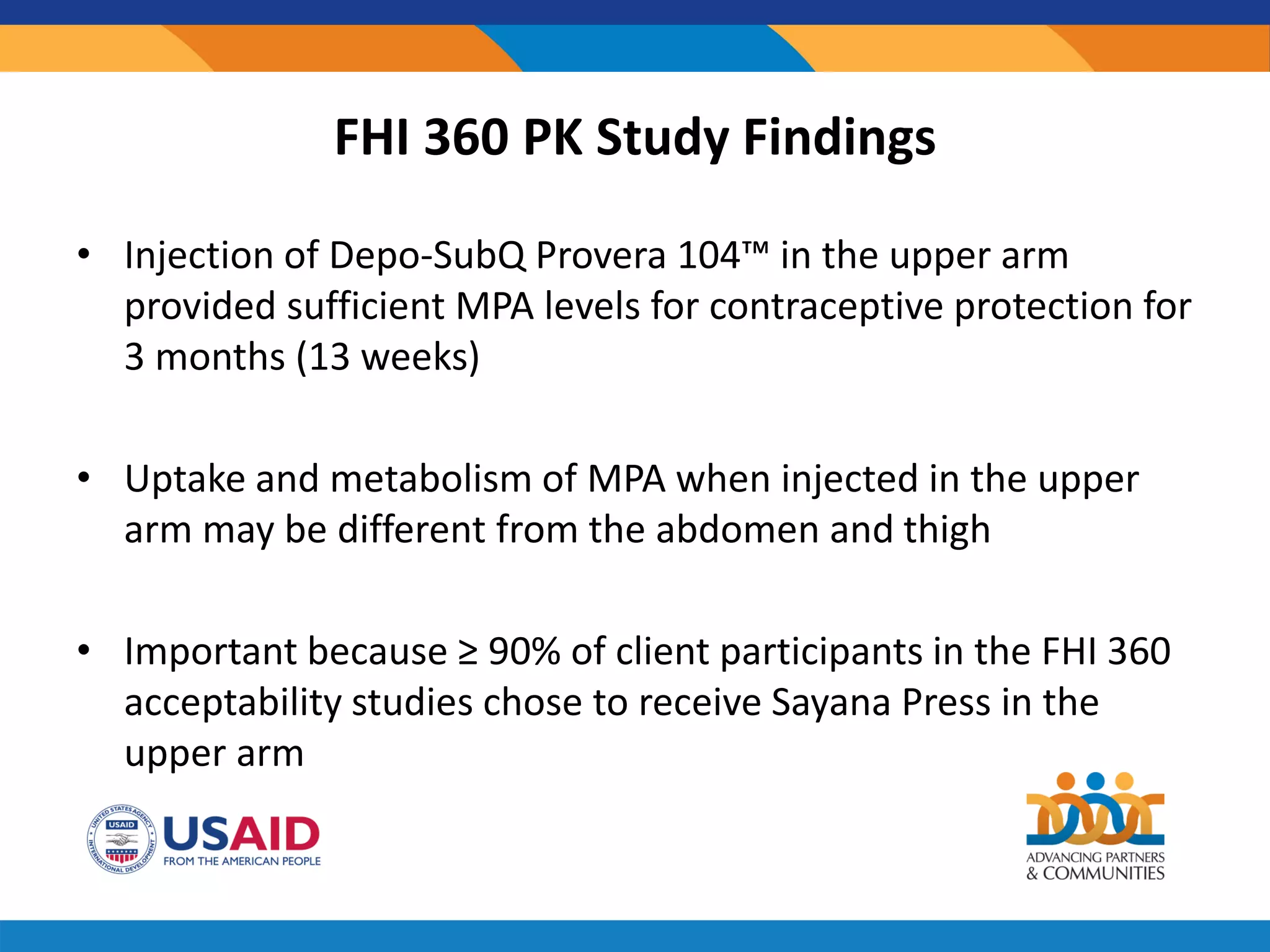 Sayana press injectable contraceptive | PDF