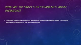 ppt of kinematics and Theory of mechines.pptx