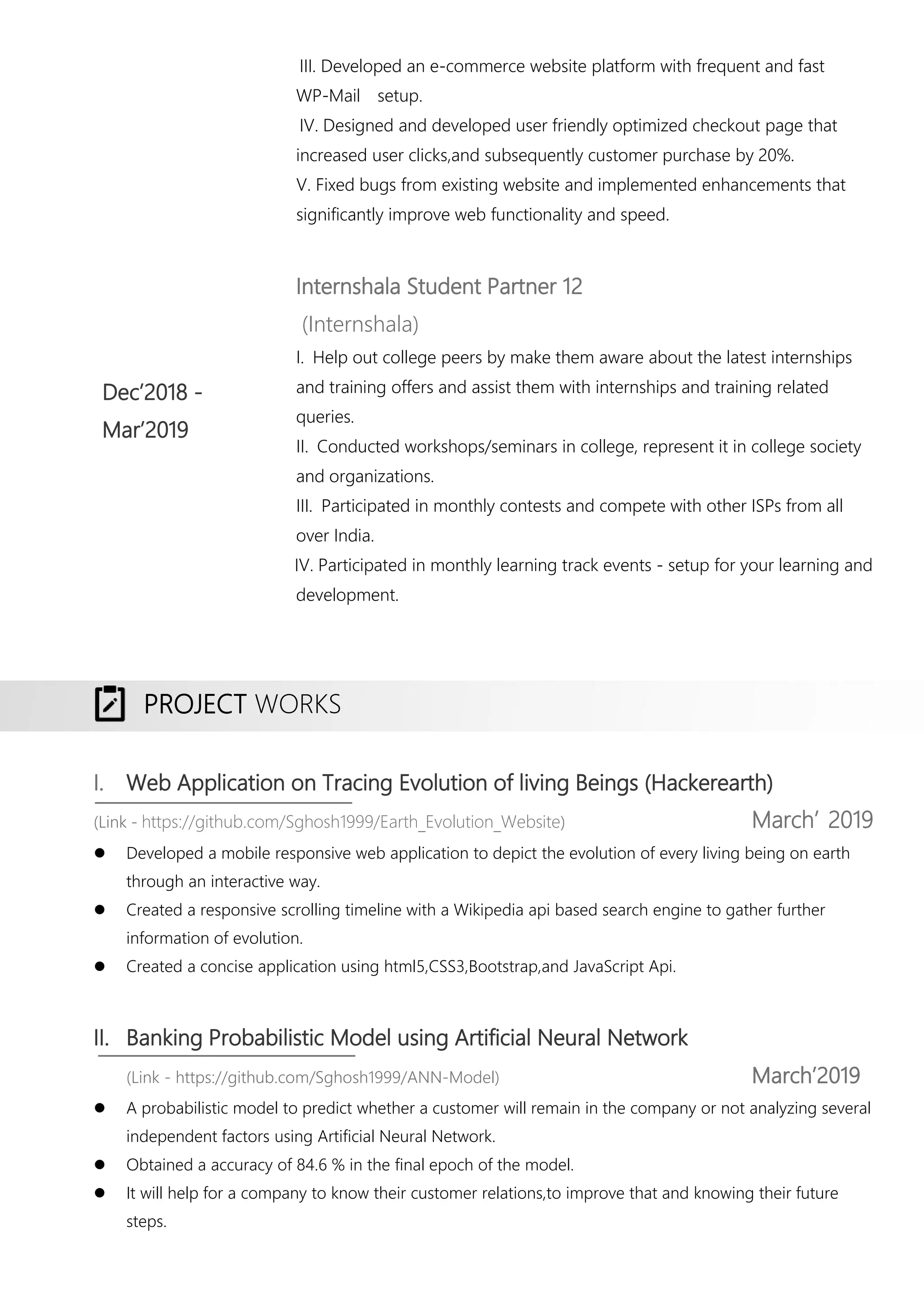 Sayantan ghosh resume | PDF