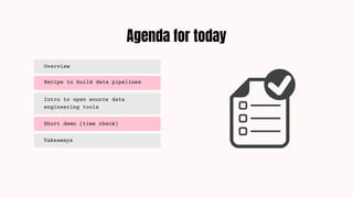 stackconf 2022: Data pipelines powered by Open source and fun | PPT