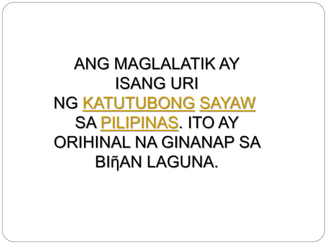 Sayaw Pilipinas | PPSX