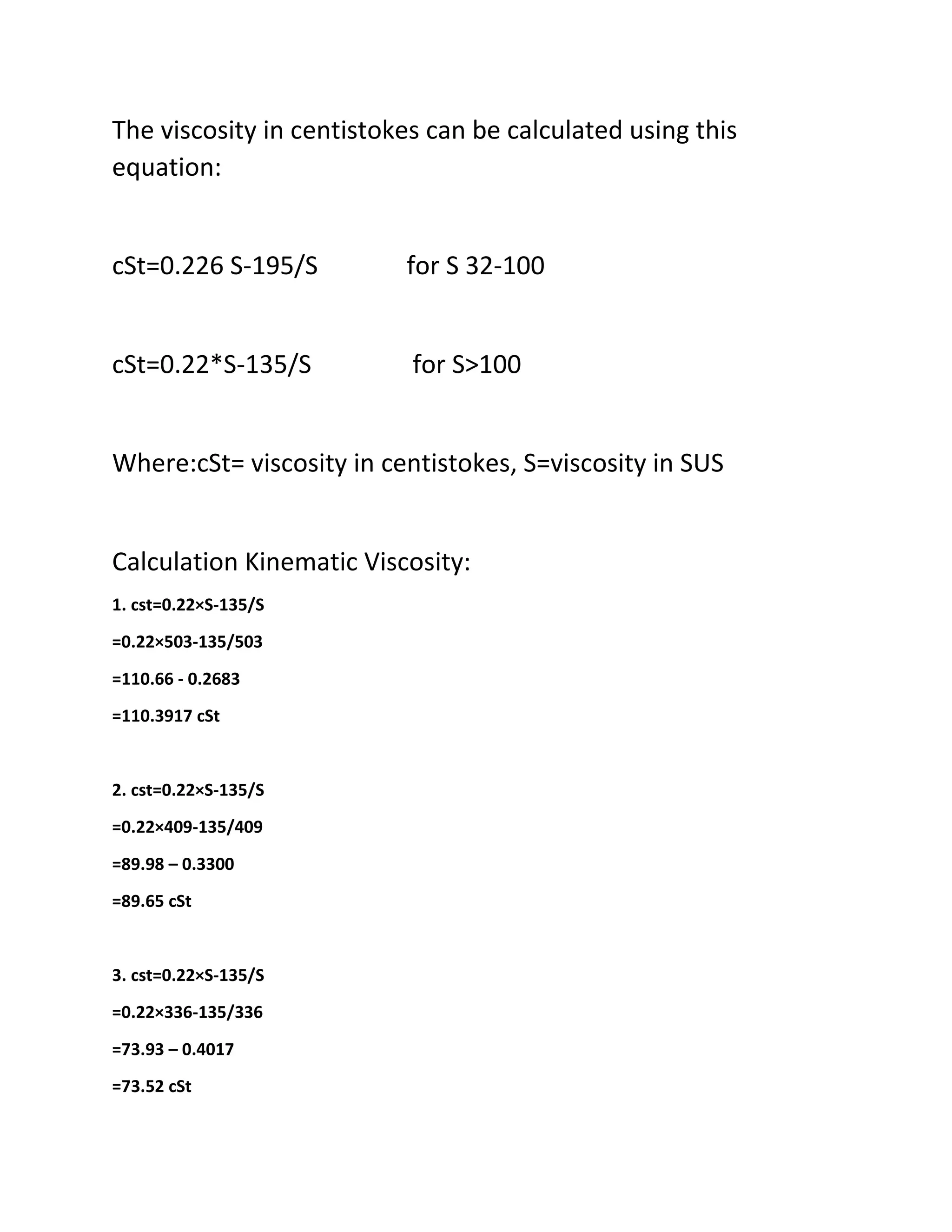 Saybolt viscosity | PDF