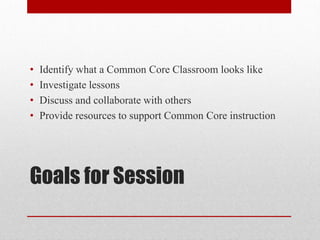 Say Cheese! A Picture of Middle School Math Common Core | PPT