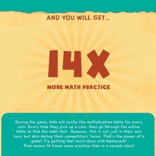 Multiplication tables Board Game - Say Cheese Cafe. 14 times more math ...