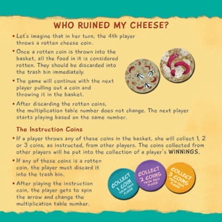 Multiplication tables Board Game - Say Cheese Cafe. 14 times more math ...