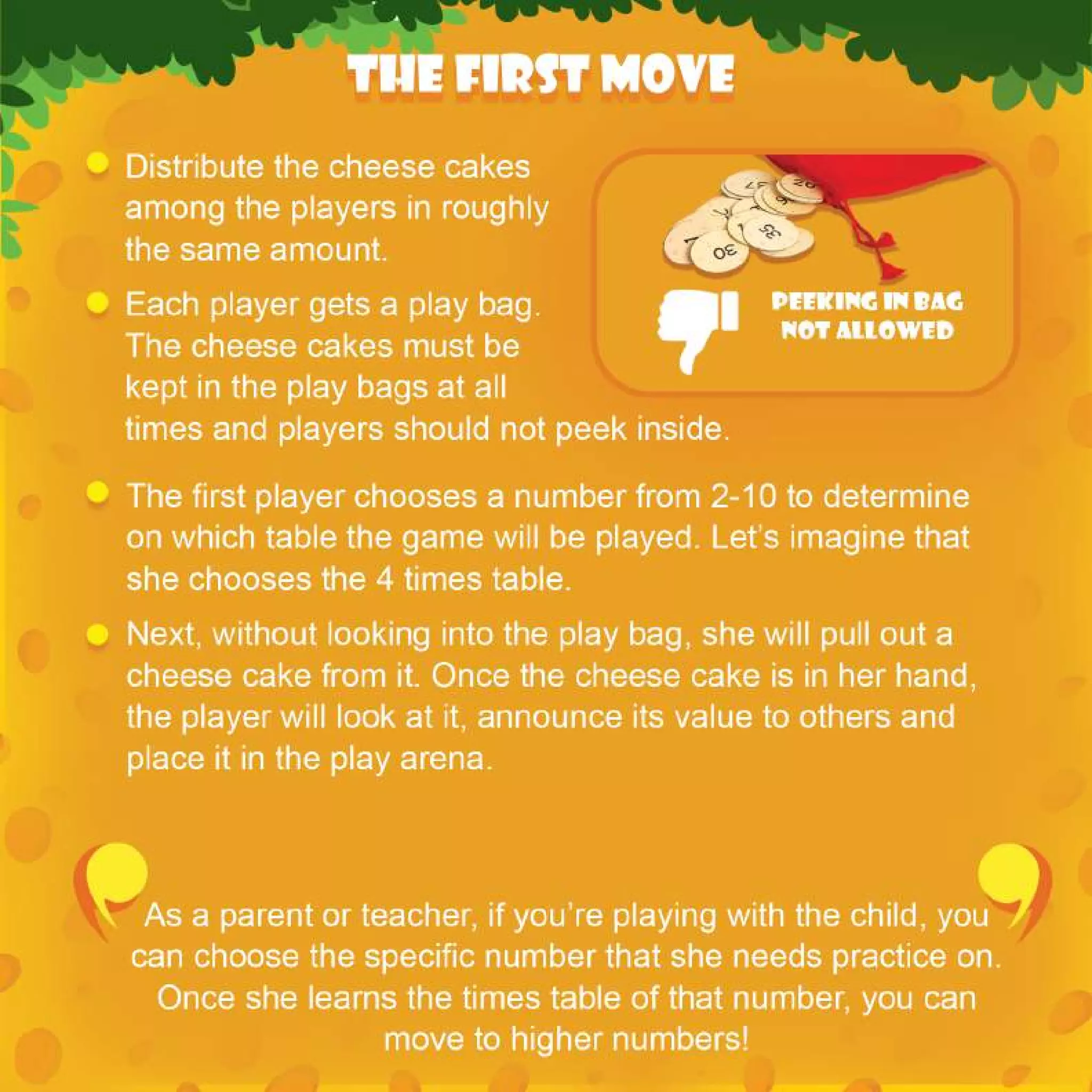 Multiplication Board Game - Say Cheese. 14 times more math practice | PDF