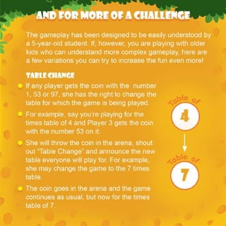 Multiplication Board Game - Say Cheese. 14 times more math practice | PDF