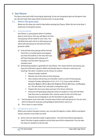 Multiplication Board Game - Say Cheese. 14 times more math practice | PDF