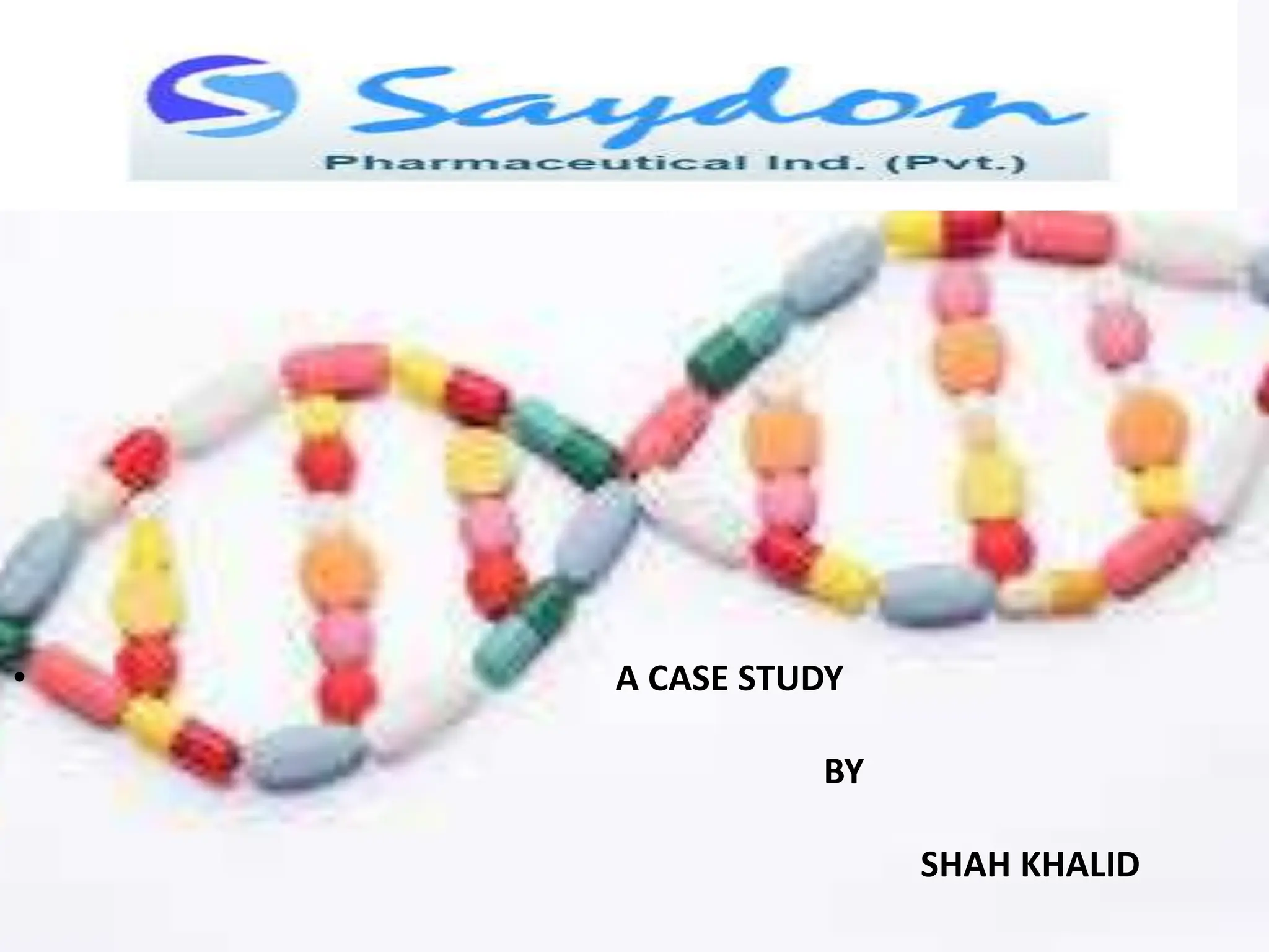 SAYDON PHARAMACEUTICAL COMPANT in Pakistan.pptx