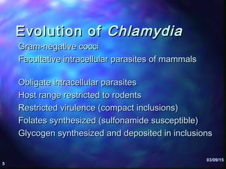 Chlamydia ; bacterial genus | PPT