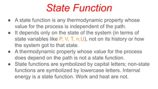 Thermodynamic msc 1.State function,exact differential,Maxwell Equation ...