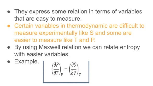 Thermodynamic msc 1.State function,exact differential,Maxwell Equation ...