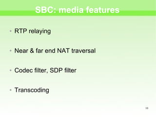 SIP Express Media Server SBC application as powerful SBC and SIP toolbox | PDF