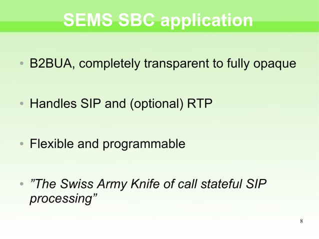 SIP Express Media Server SBC application as powerful SBC and SIP toolbox | PDF | Operating ...