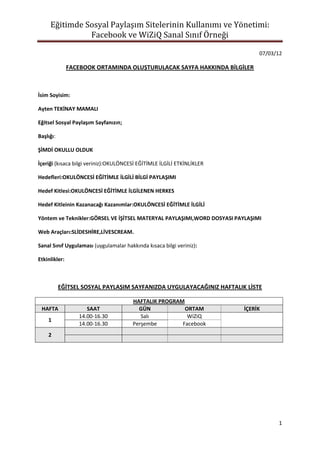 Sayfaplan (1) | DOCX