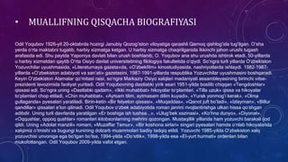 Ota izidan qissasi by Odil Yoqubov .pptx