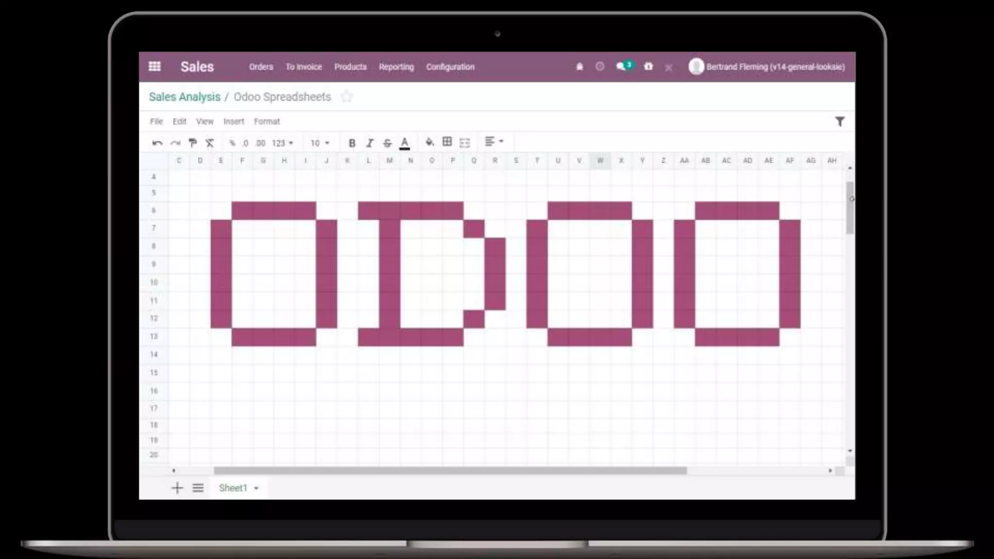 Say Goodbye to Excel with the New built-in Odoo Spreadsheets | PPTX