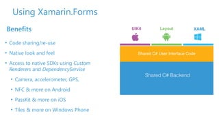 APAC Webinar: Say Hello To Xamarin.Forms | PPT